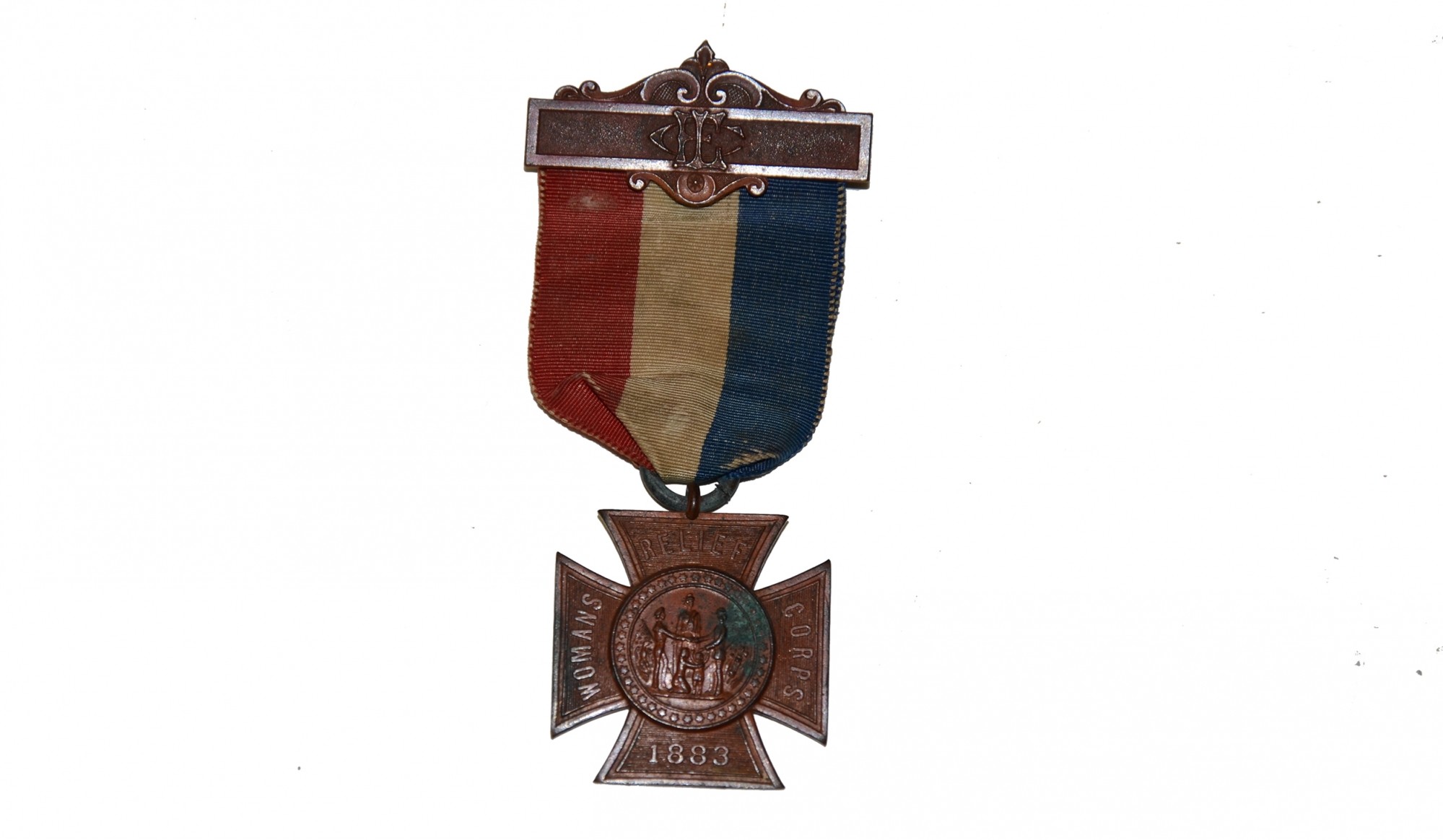 G.A.R. WOMAN’S RELIEF CORPS MEDAL, 1883 — Horse Soldier