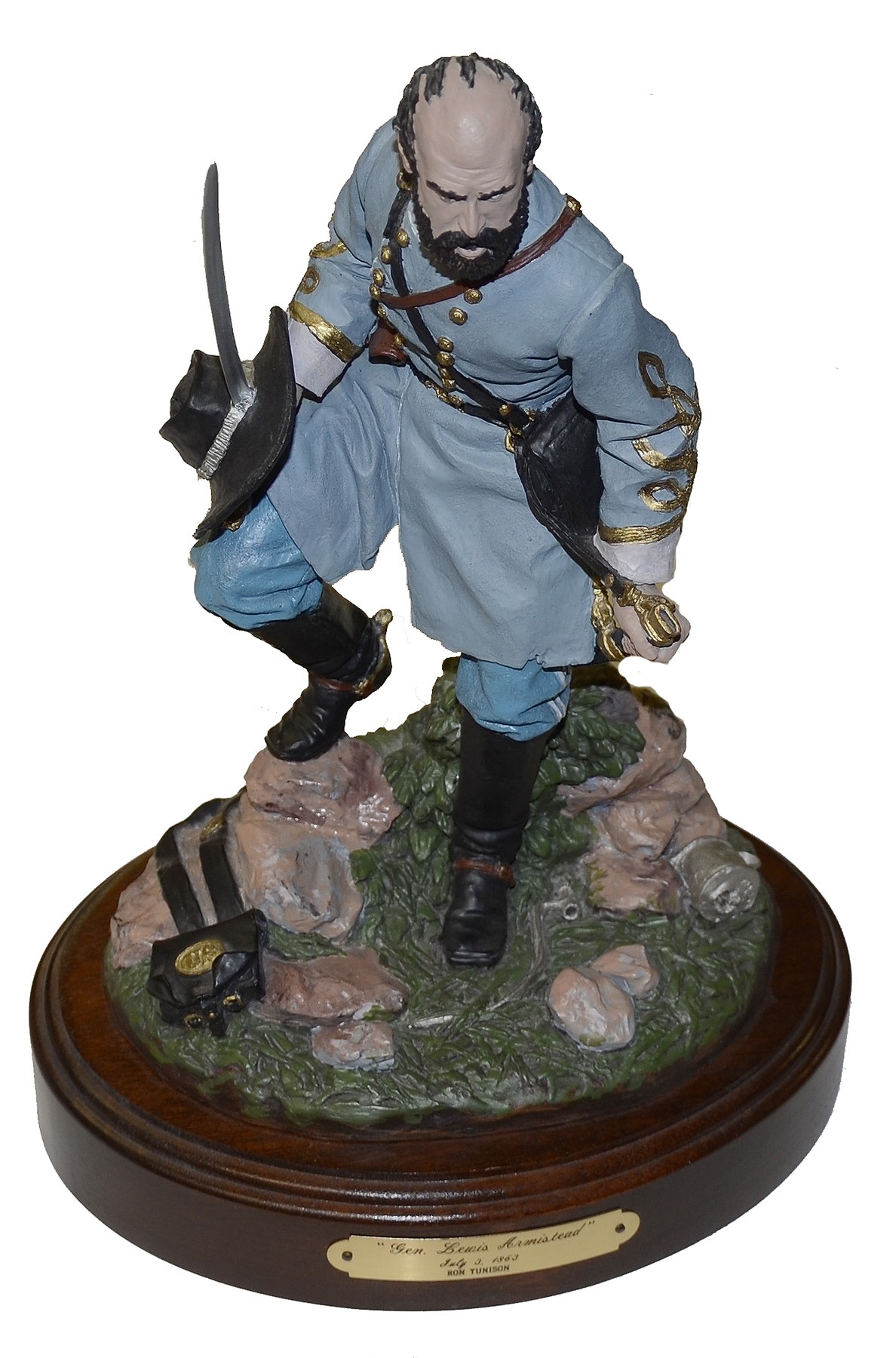 PAINTED “GEN. LEWIS ARMISTEAD” JULY 3, 1863 BY RON TUNISON — Horse Soldier