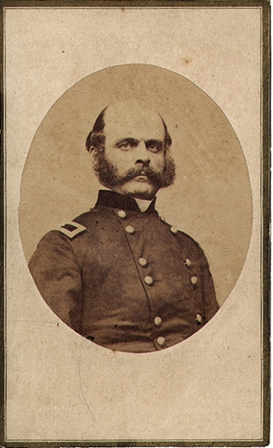 CDV MAJ. GEN. AMBROSE BURNSIDE — Horse Soldier