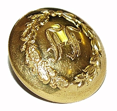 FITCHBURG FUSILEERS BUTTON (CO. B, 15TH MASSACHUSETTS INFANTRY) — Horse ...