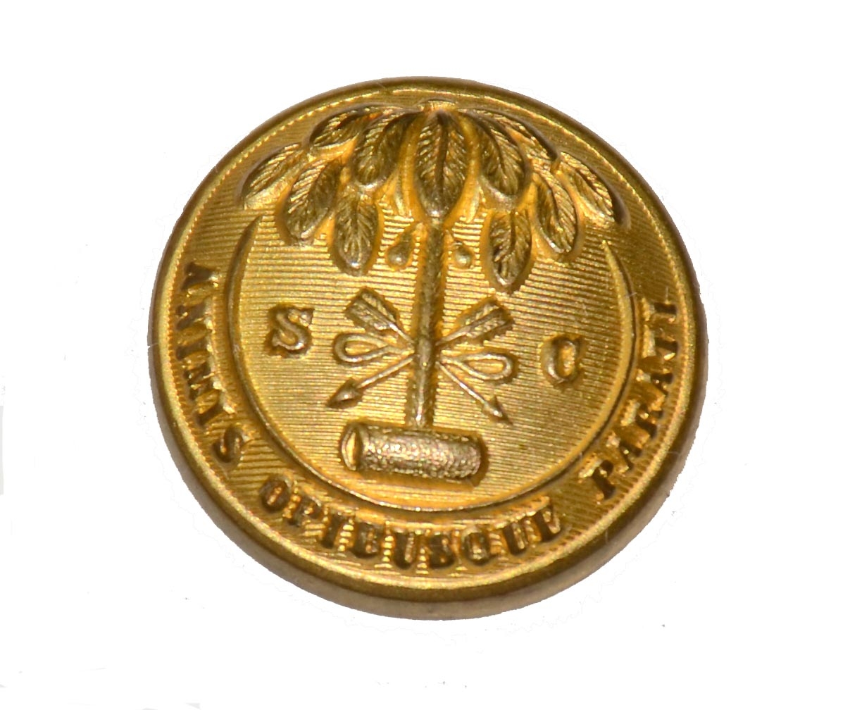 SOUTH CAROLINA MILITIA COAT BUTTON — Horse Soldier