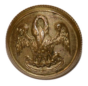 LOUISIANA MILITIA COAT BUTTON — Horse Soldier