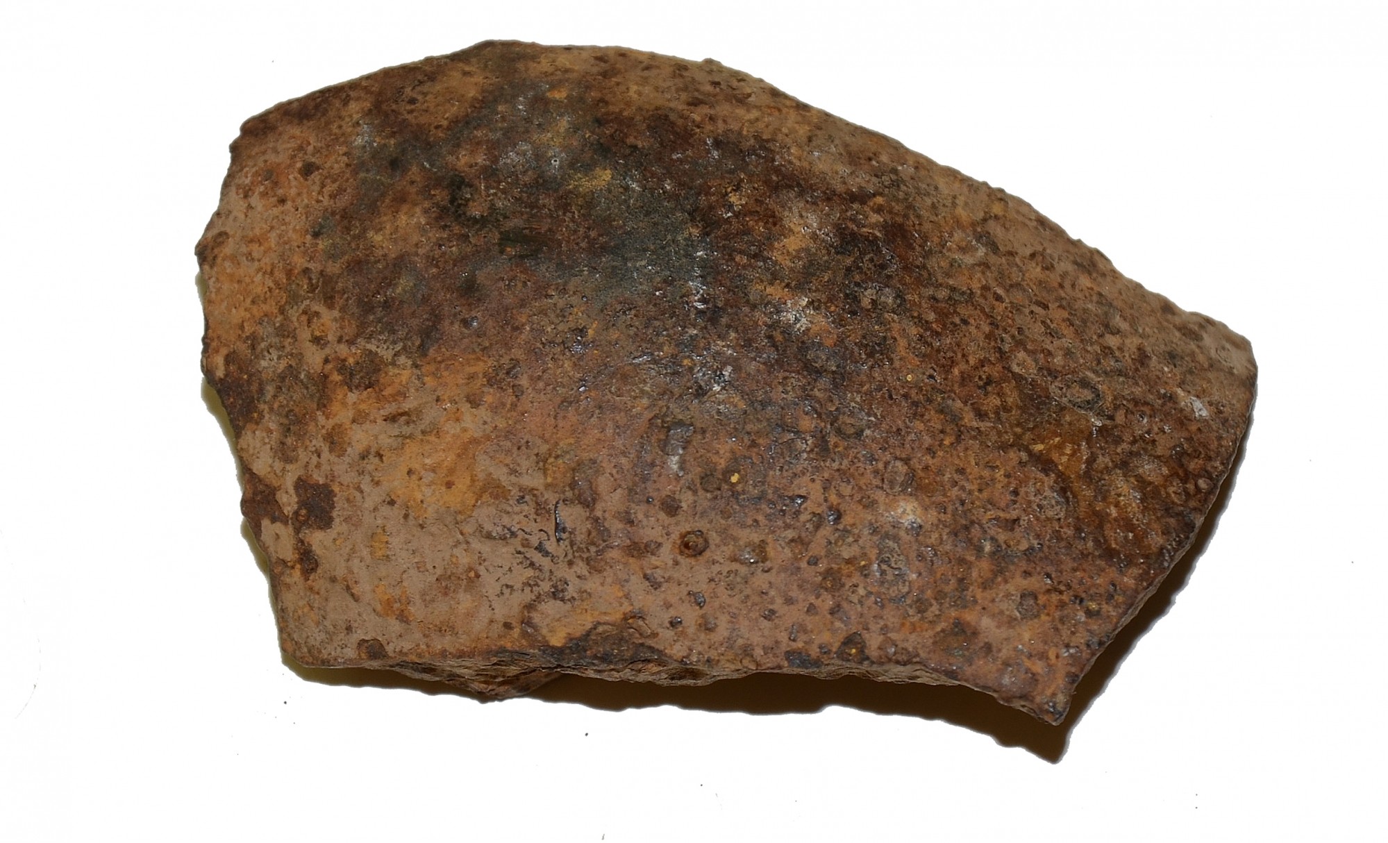 ARTILLERY SHELL FRAGMENT FROM ANTIETAM WITH OLD LABEL – GAVIN ...