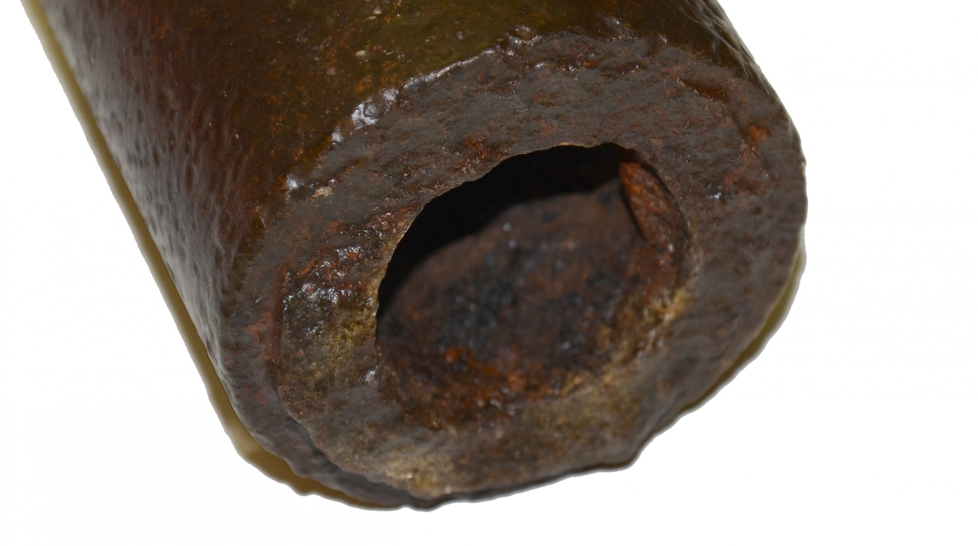 FRAGMENT OF US 3 INCH SCHENKL SHELL RECOVERED BY THE LATE JOHN ...