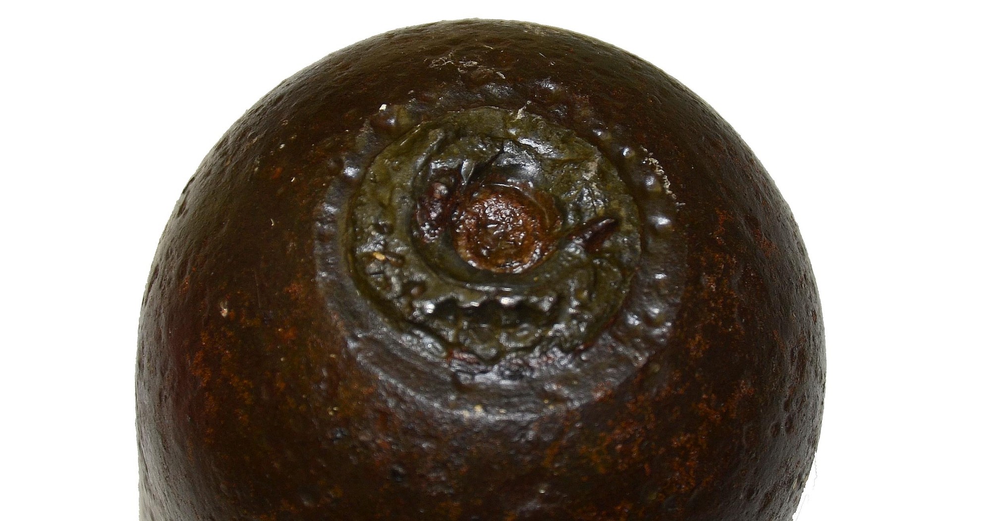 FRAGMENT OF US 3 INCH SCHENKL SHELL RECOVERED BY THE LATE JOHN ...