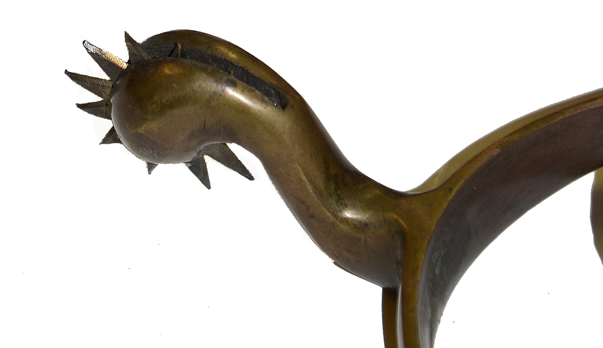 CIVIL WAR ERA SPURS WITH ORIGINAL STRAPS — Horse Soldier