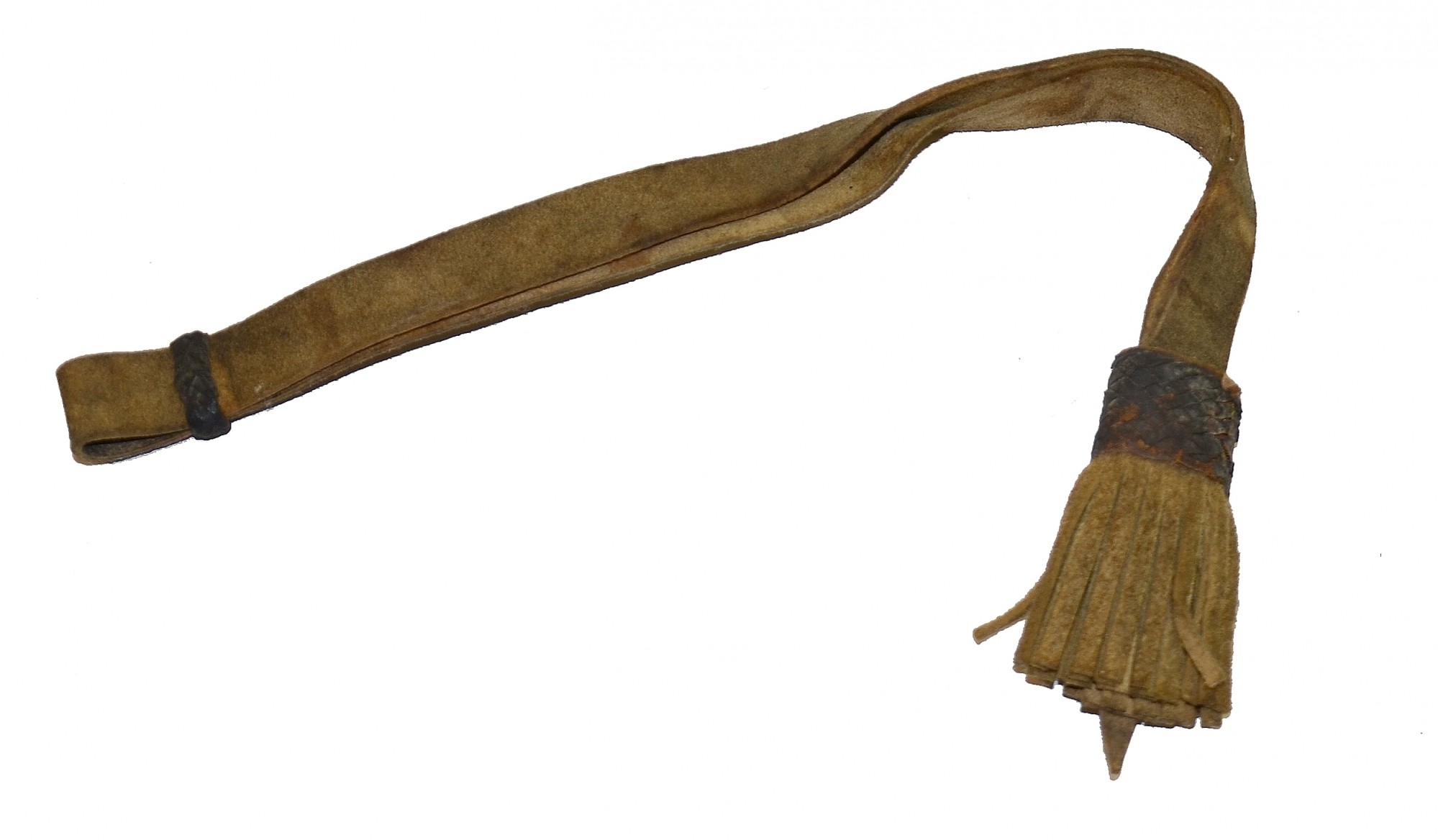 BUFF LEATHER SWORD KNOT — Horse Soldier