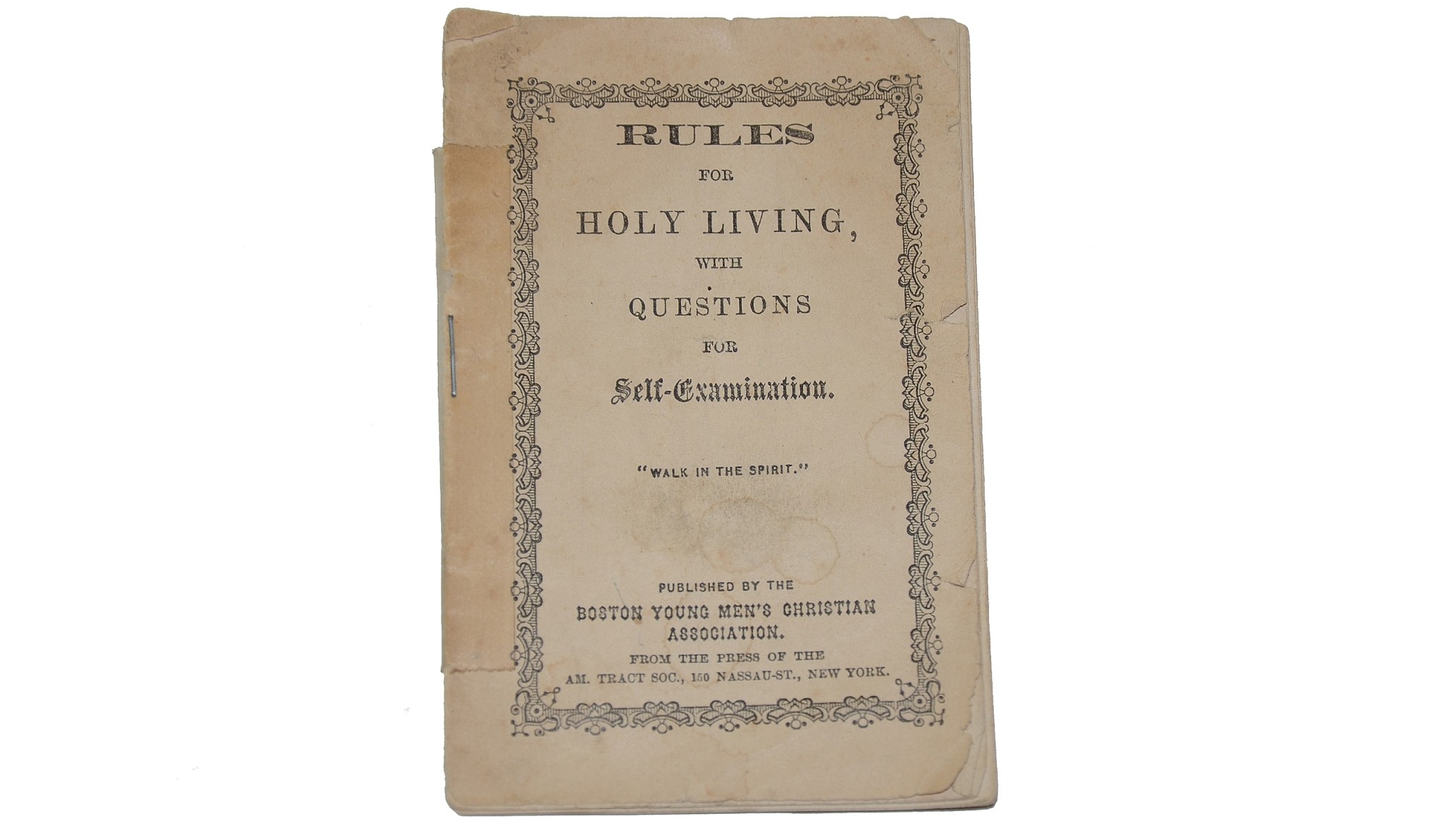 CHRISTIAN COMMISSION PRAYER PAMPHLET — Horse Soldier