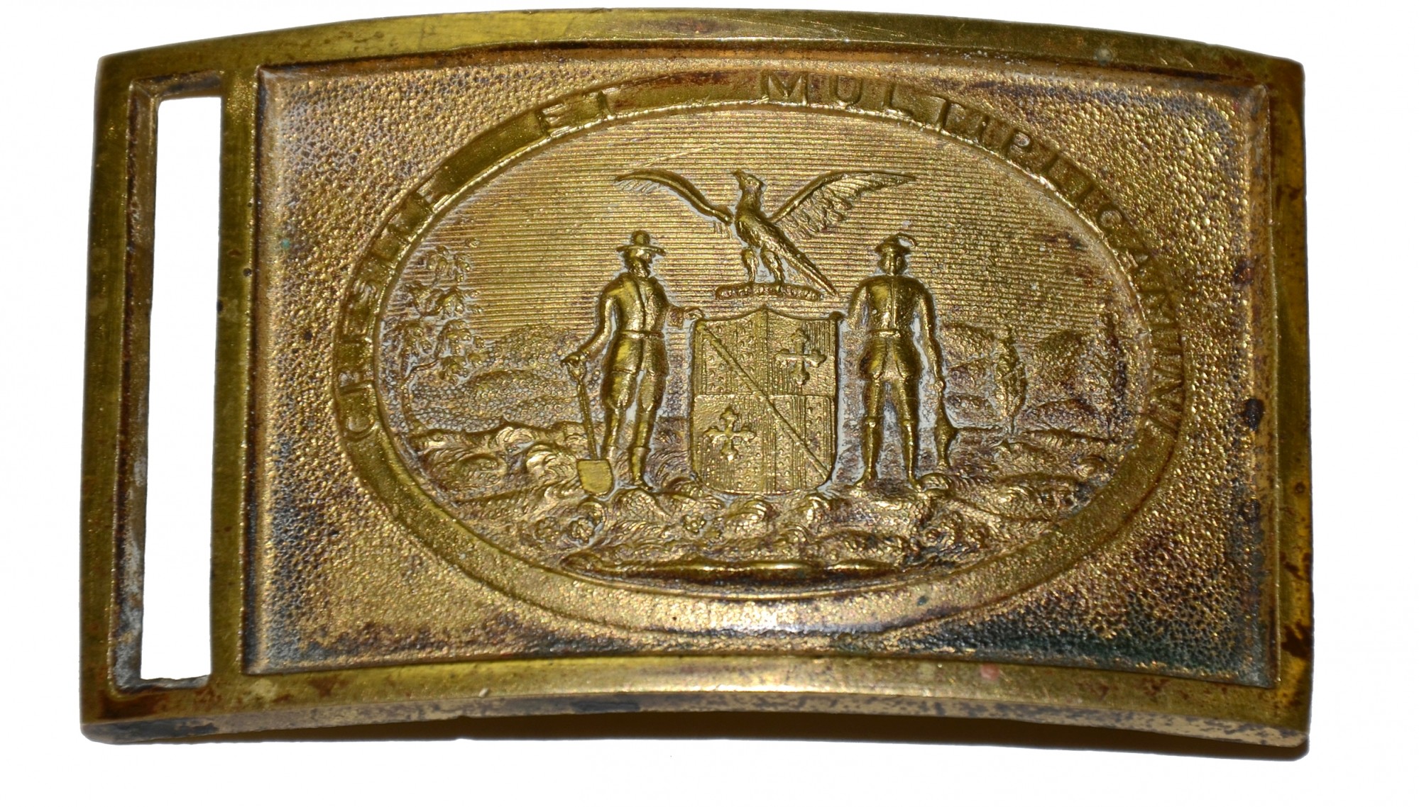 VERY RARE, CIVIL WAR MARYLAND SWORD BELT PLATE IN EXCELLENT, NON-DUG ...