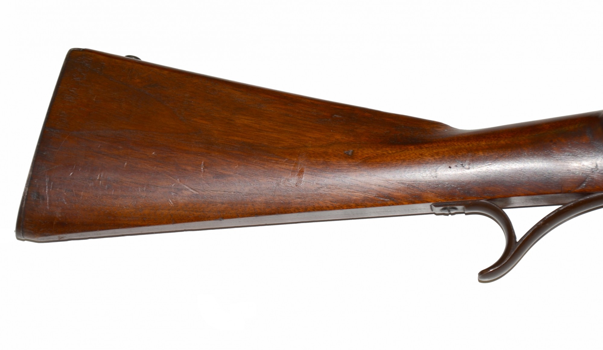REMARKABLE HALL’S HARPERS FERRY M1819 BREECHLOADING FLINTLOCK RIFLE ...