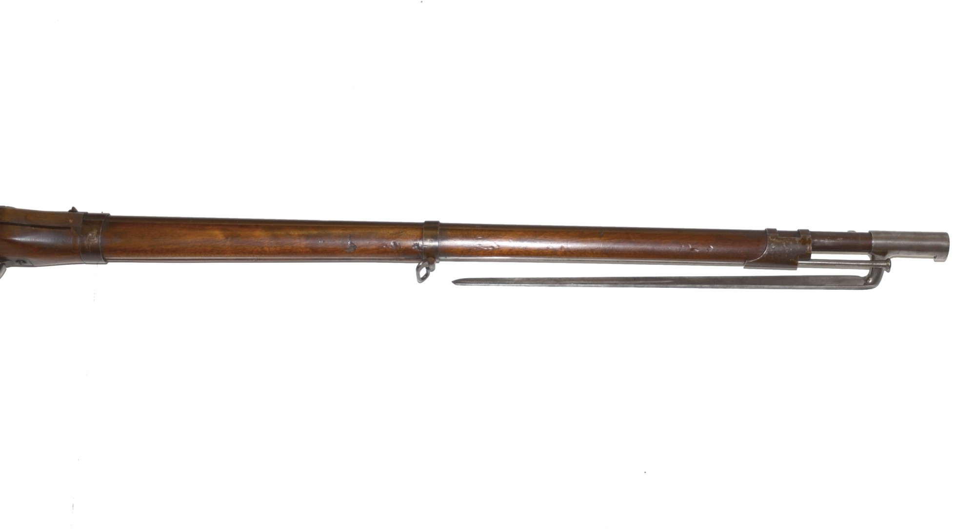 REMARKABLE HALL’S HARPERS FERRY M1819 BREECHLOADING FLINTLOCK RIFLE ...