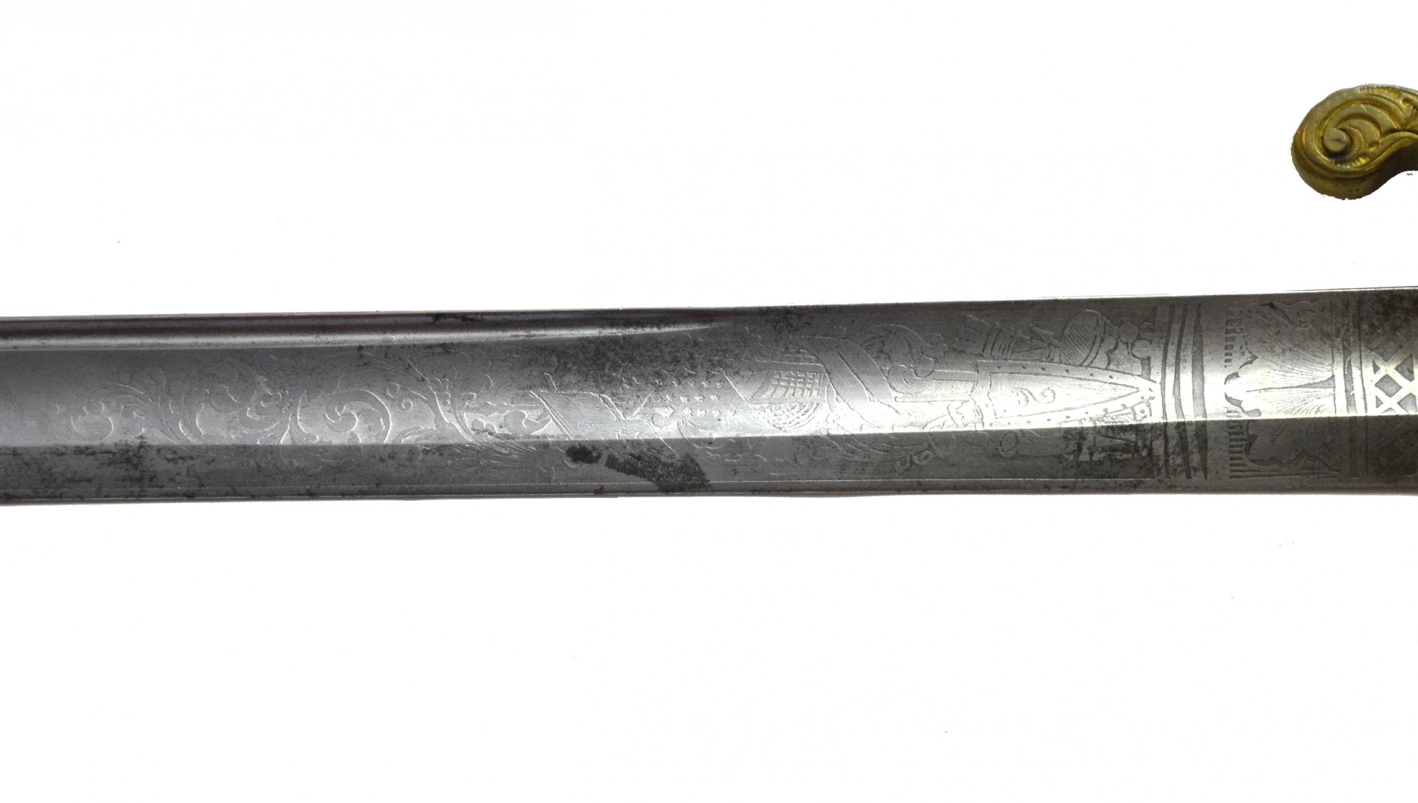 M1850 OFFICER’S STAFF AND FIELD SWORD BY HORSTMANN — Horse Soldier