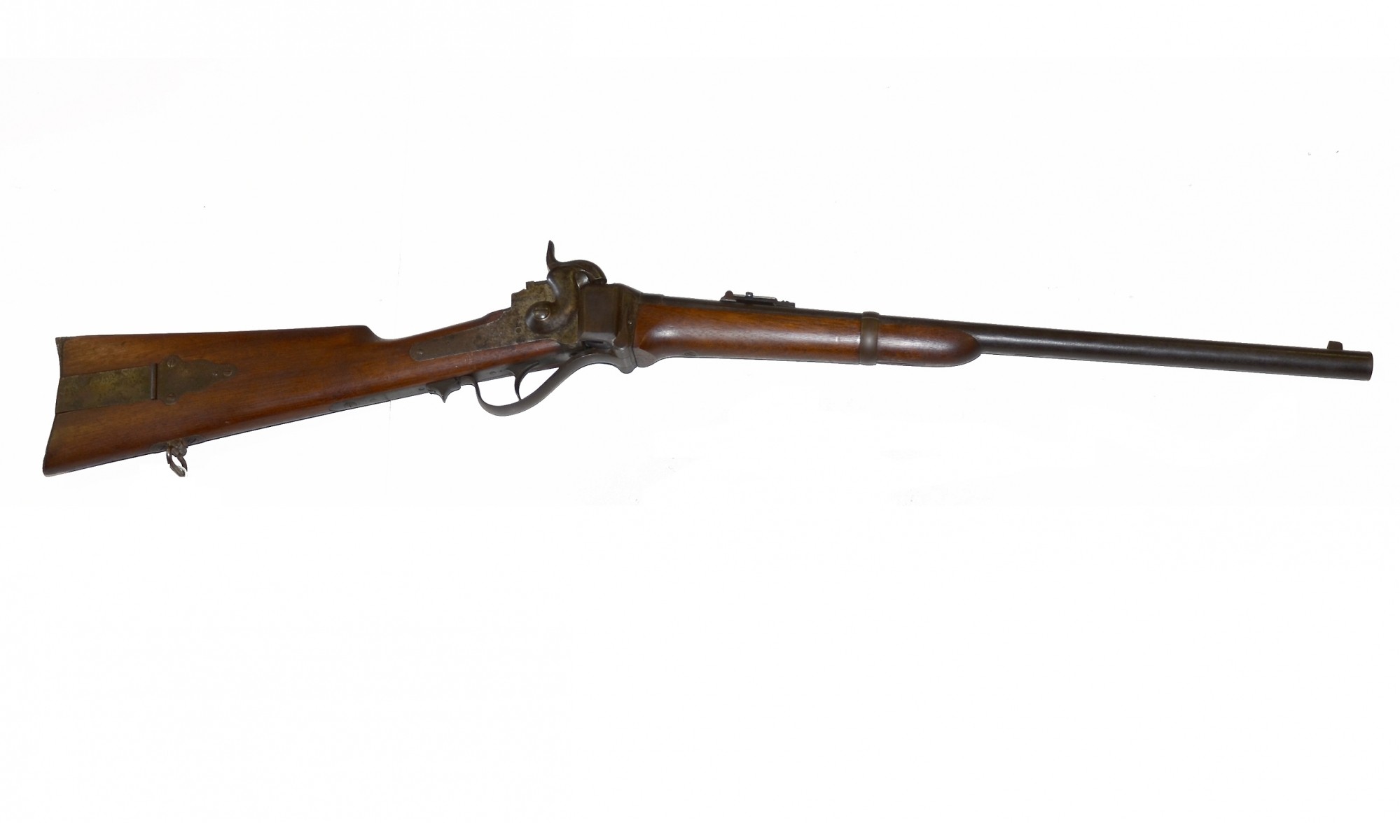 NAVY CONTRACT SHARPS NEW MODEL 1859 CARBINE WITH IRON FURNITURE — Horse ...