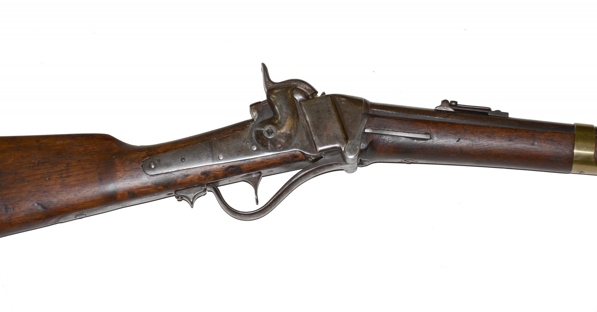 EARLY SHARPS MODEL 1852 ‘SLANT BREECH’ CARBINE — Horse Soldier