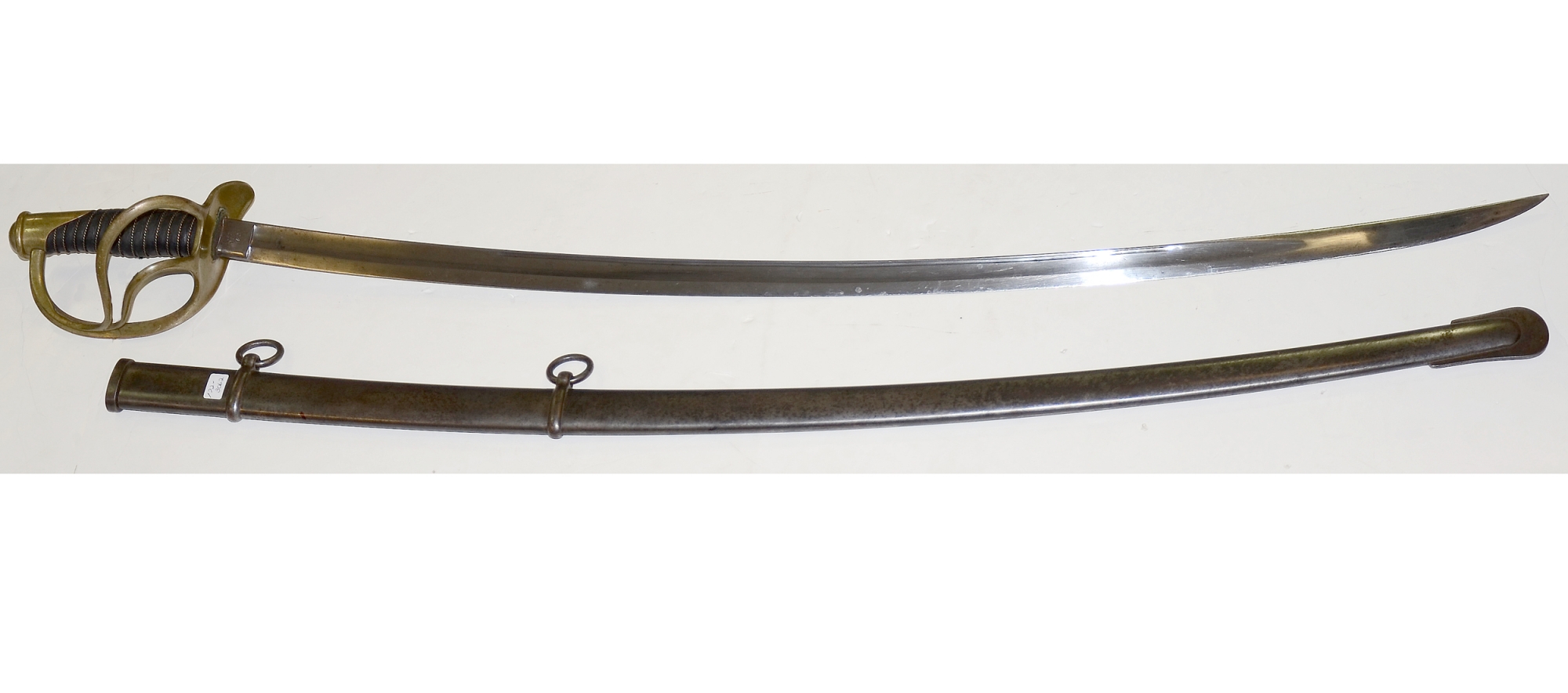 US MODEL 1860 LIGHT CAVALRY SABER, 1864 DATED — Horse Soldier