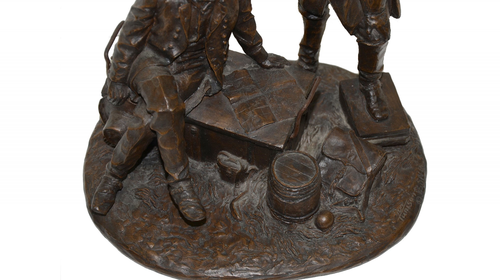 RON TUNISON STATUE “LEE AND JACKSON” — Horse Soldier