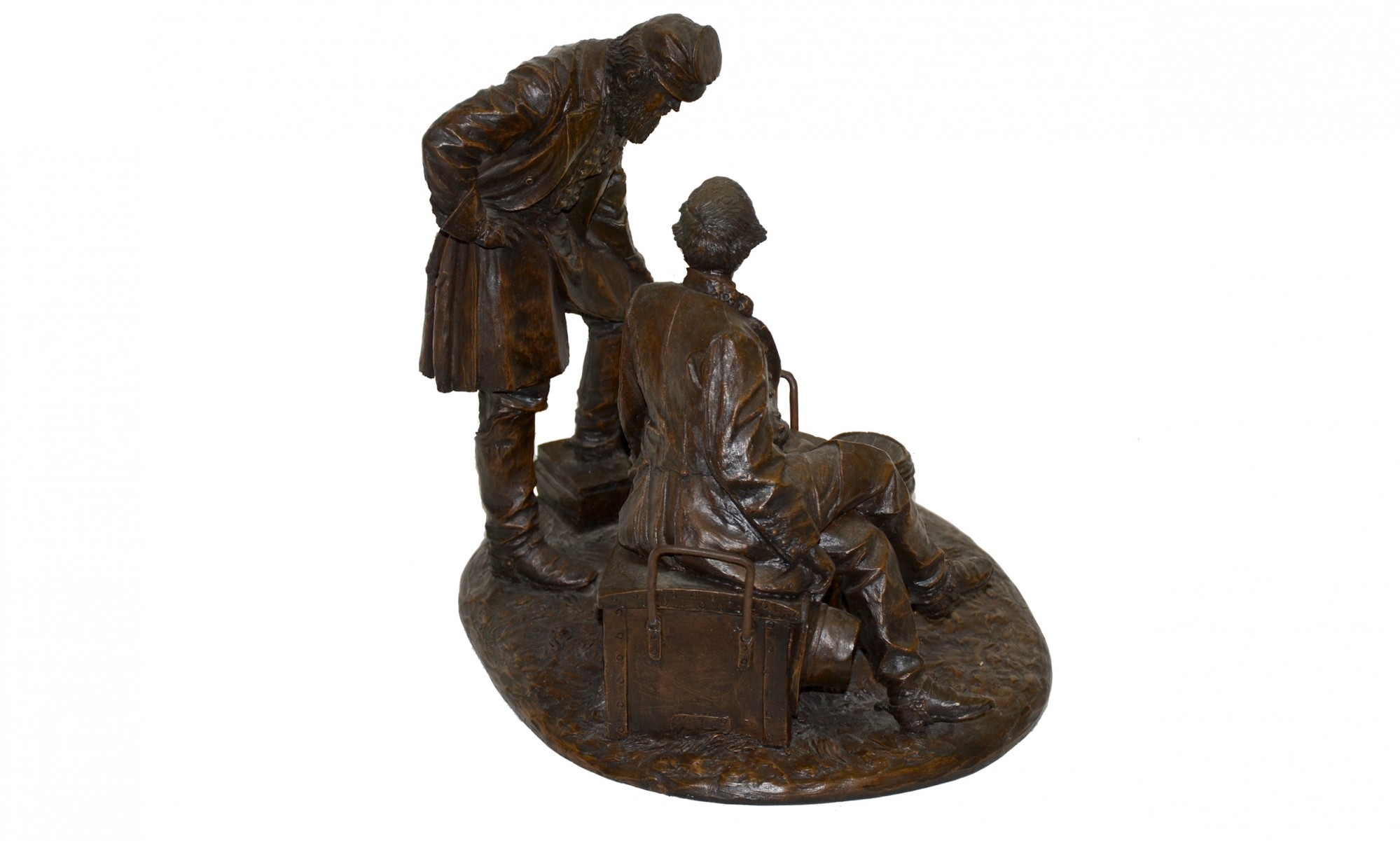 RON TUNISON STATUE “LEE AND JACKSON” — Horse Soldier