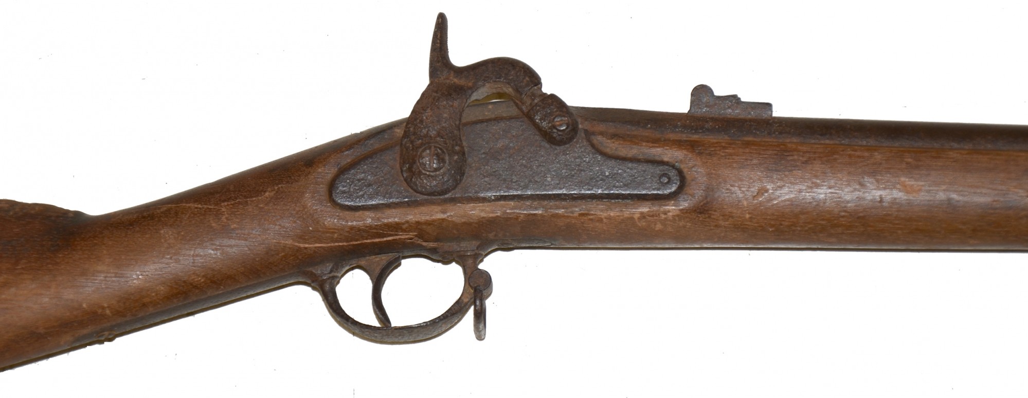 US MODEL 1861 SPRINGFIELD RIFLE MUSKET RECOVERED AT GETTYSBURG BY A ...