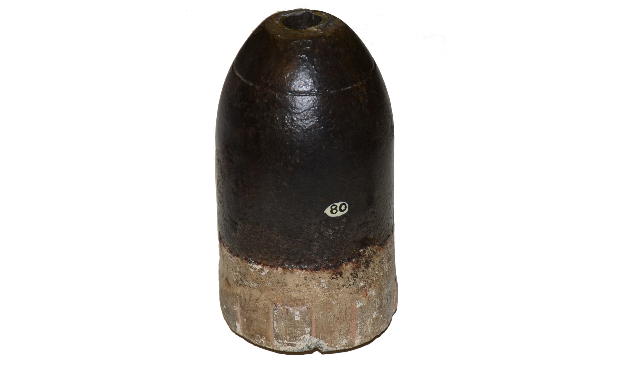 BRITISH 3.5-INCH BRITTEN SHELL RECOVERED AT CEDAR MOUNTAIN — Horse Soldier