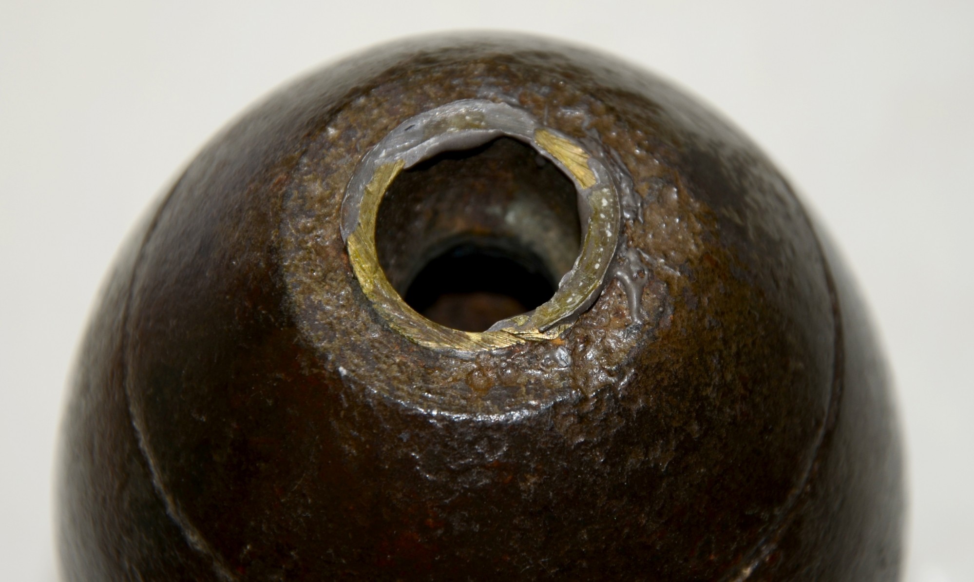 BRITISH 3.5-INCH BRITTEN SHELL RECOVERED AT CEDAR MOUNTAIN — Horse Soldier