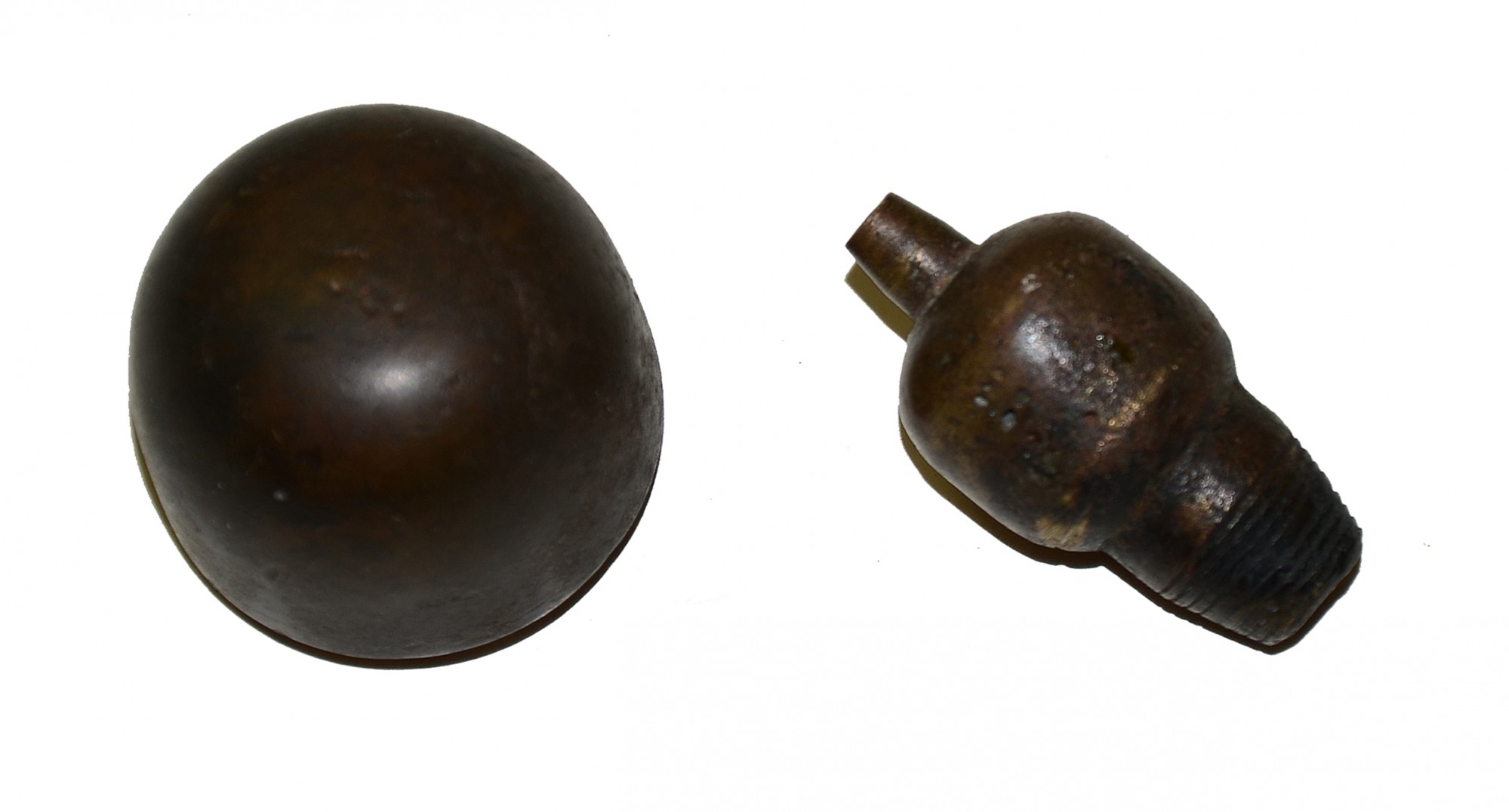 BRITISH 3.5-INCH BRITTEN SHELL RECOVERED AT CEDAR MOUNTAIN — Horse Soldier