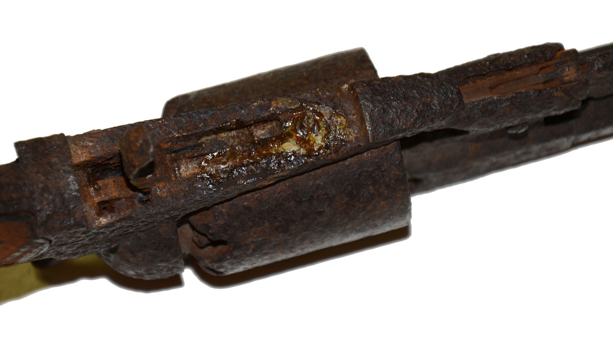 LOADED RELIC REMINGTON REVOLVER RECOVERED AT COLD HARBOR — Horse Soldier