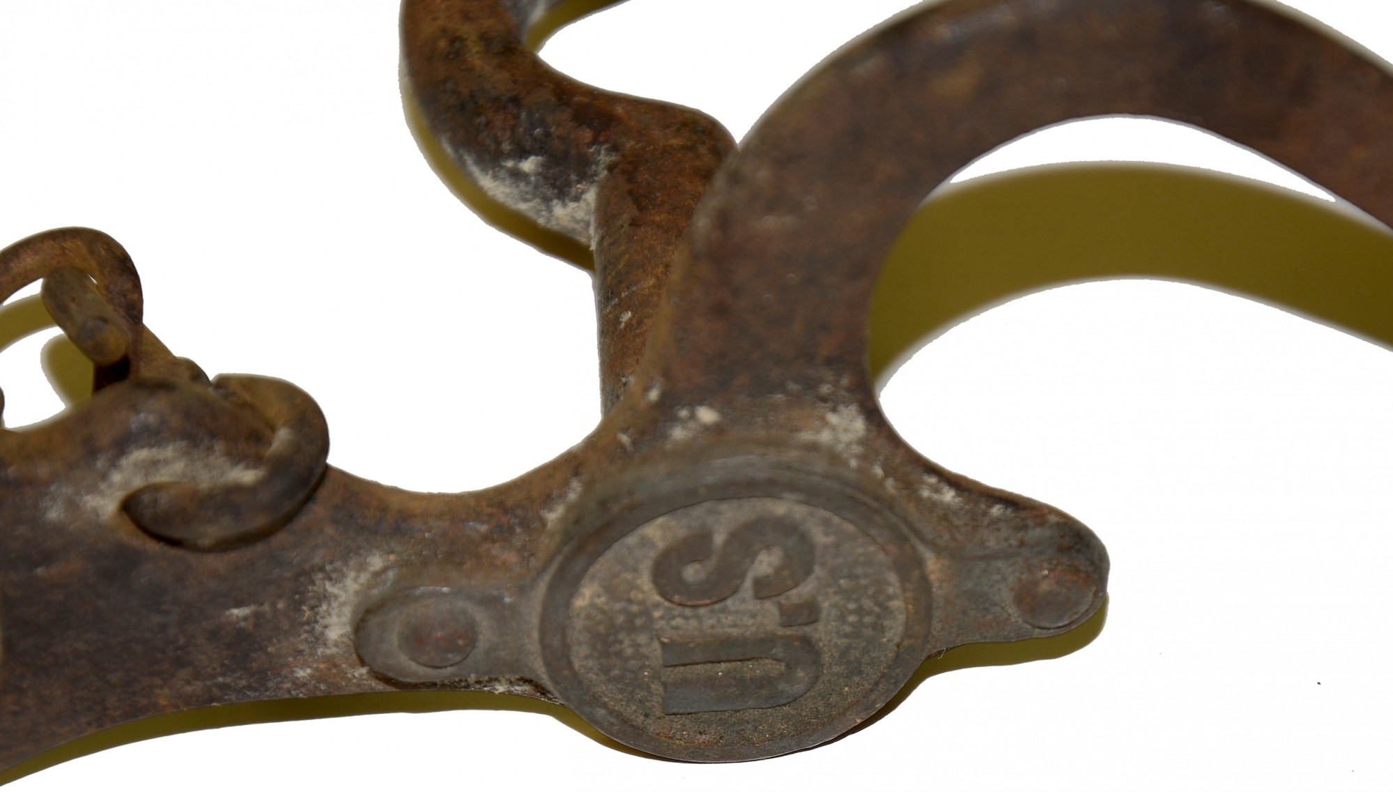 MAKER MARKED US MODEL 1863 CAVALRY BIT FROM GETTYSBURG — Horse Soldier