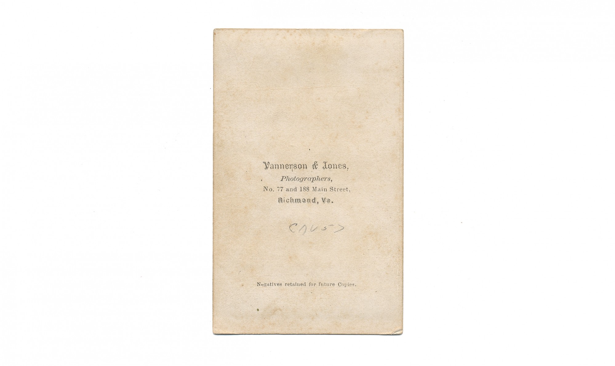 BUST VIEW CDV OF CONFEDERATE GENERAL ROBERT RODES WITH CONNECTION TO ...