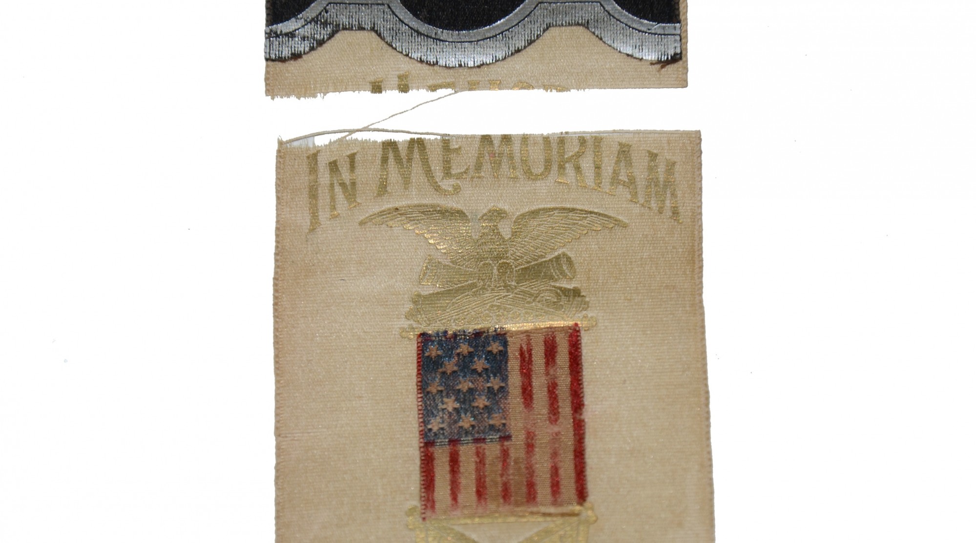 MEMORIAL RIBBON FOR CALIFORNIA GAR POST — Horse Soldier