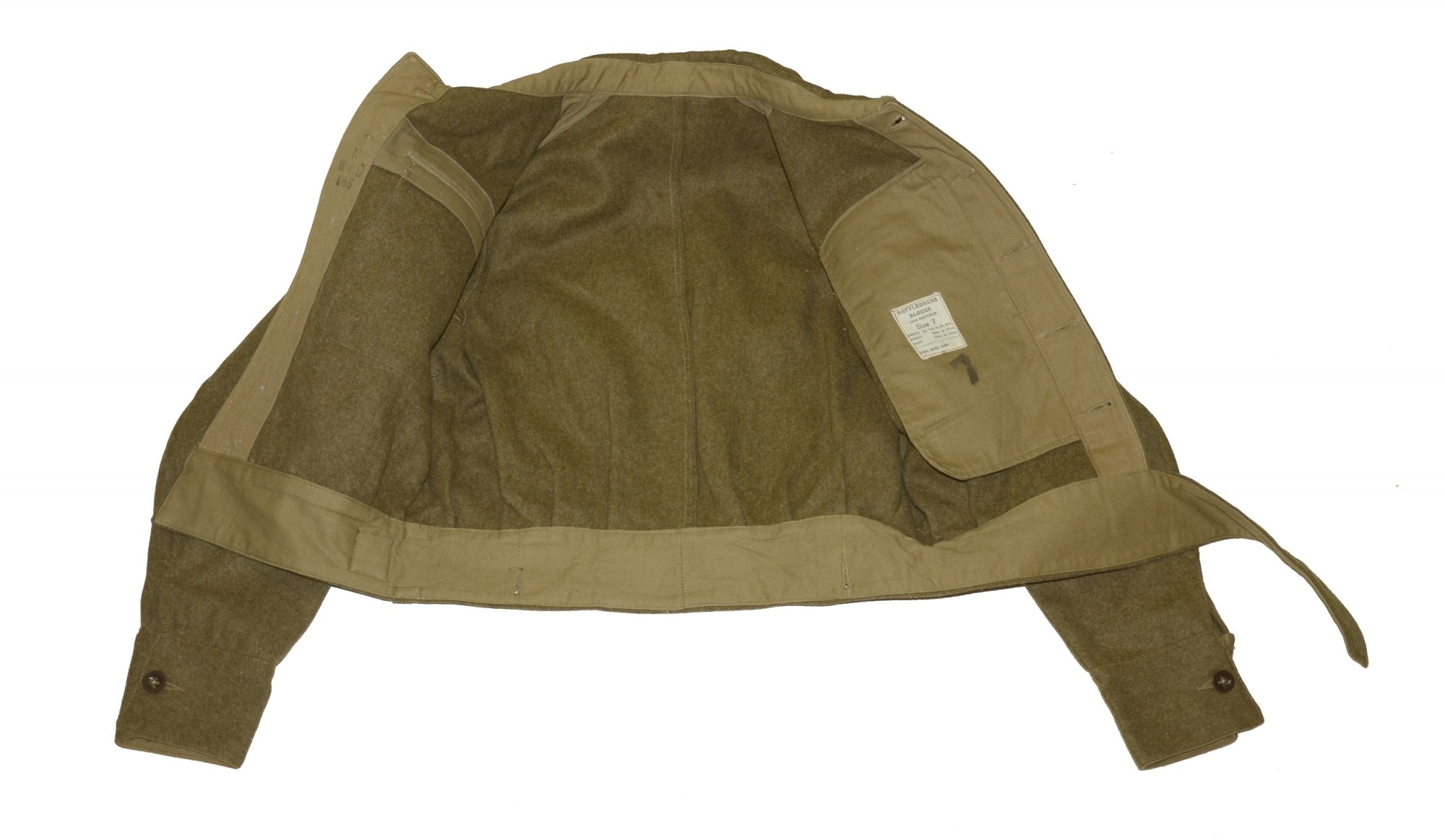 WORLD WAR TWO BRITISH BATTLEDRESS TUNIC — Horse Soldier