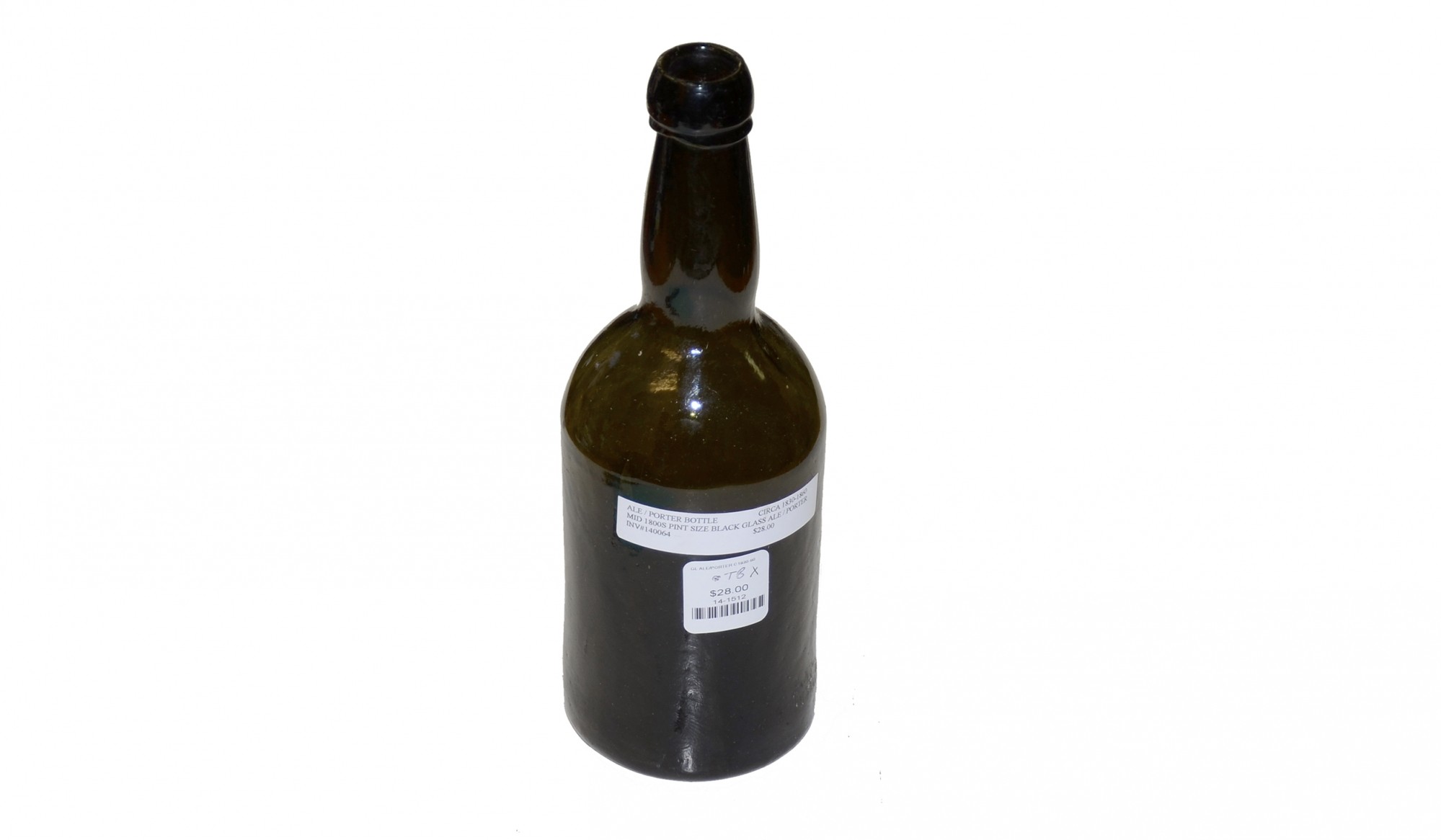 ALE / PORTER BOTTLE CIRCA 1830-1860 — Horse Soldier