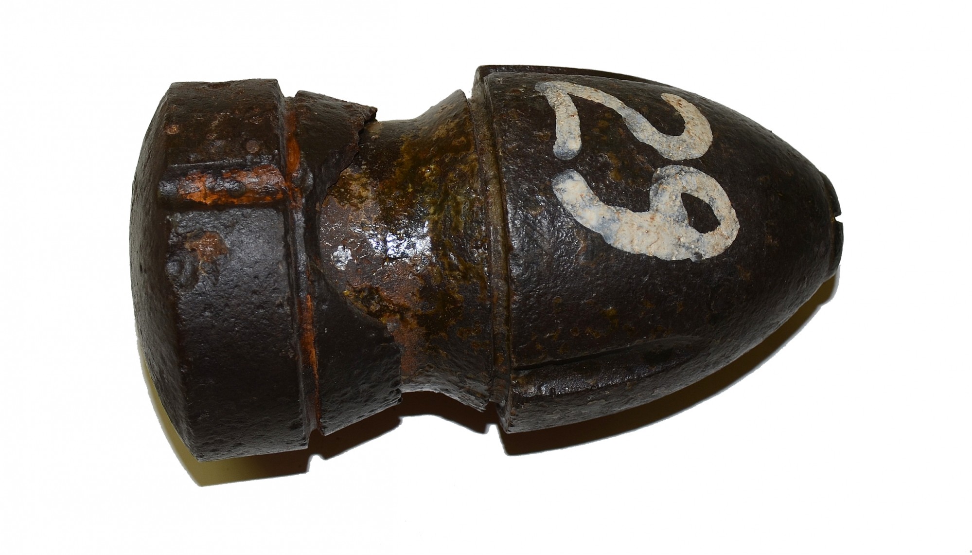 U.S. 3” TYPE-2 HOTCHKISS COMMON SHELL FROM VICKSBURG — Horse Soldier