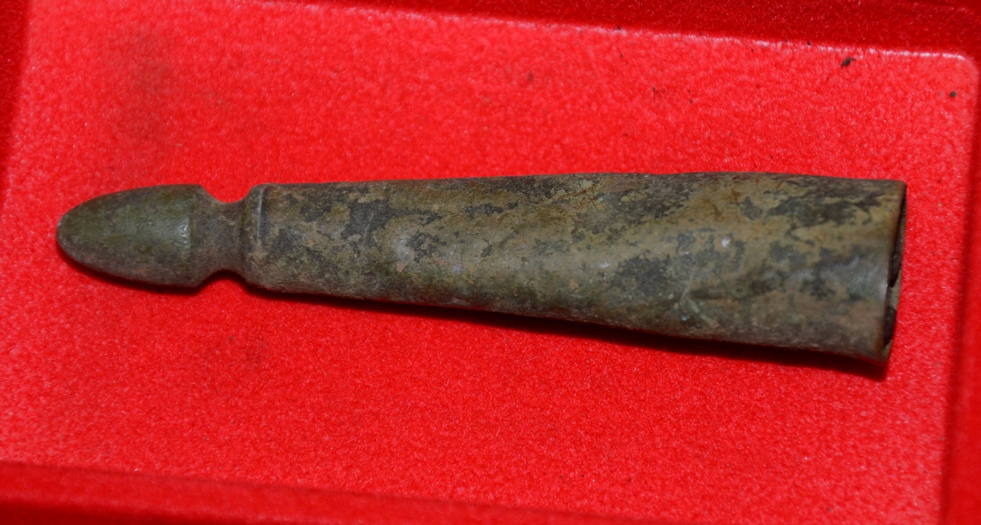 BRASS BAYONET SCABBARD TIP FROM GETTYSBURG — Horse Soldier