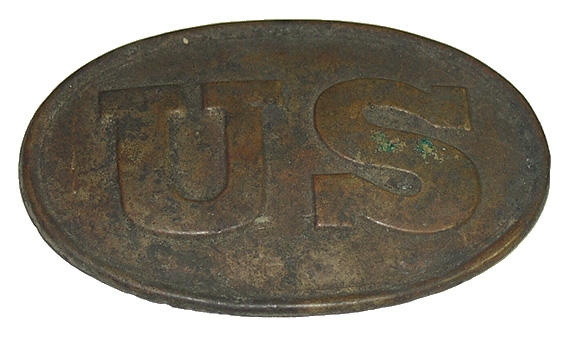 GETTYSBURG-DUG U.S. MODEL 1839 PATTERN FEDERAL INFANTRY CARTRIDGE BOX ...