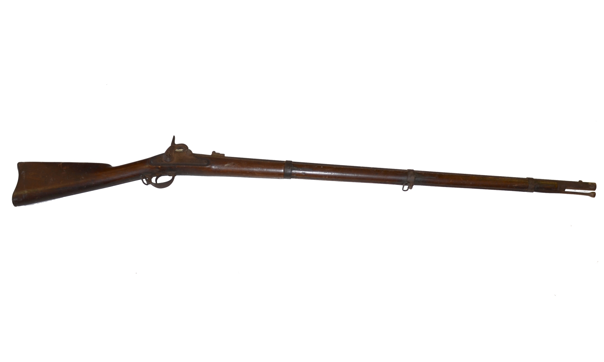 “IN THE BLACK” M1861 U.S. SPRINGFIELD MUSKET DATED 1862 — Horse Soldier