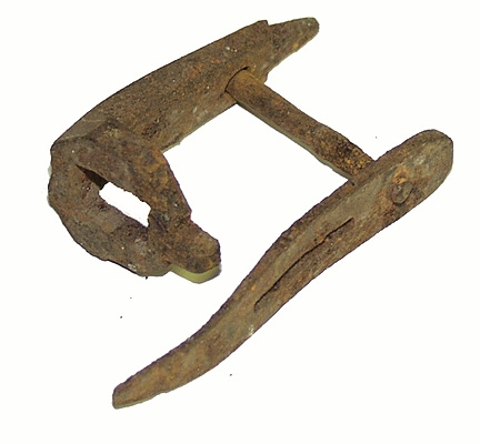 EXCAVATED CONDITION, CIVILIAN STYLE, RIFLE BARREL BREECH PLUG WITH ...