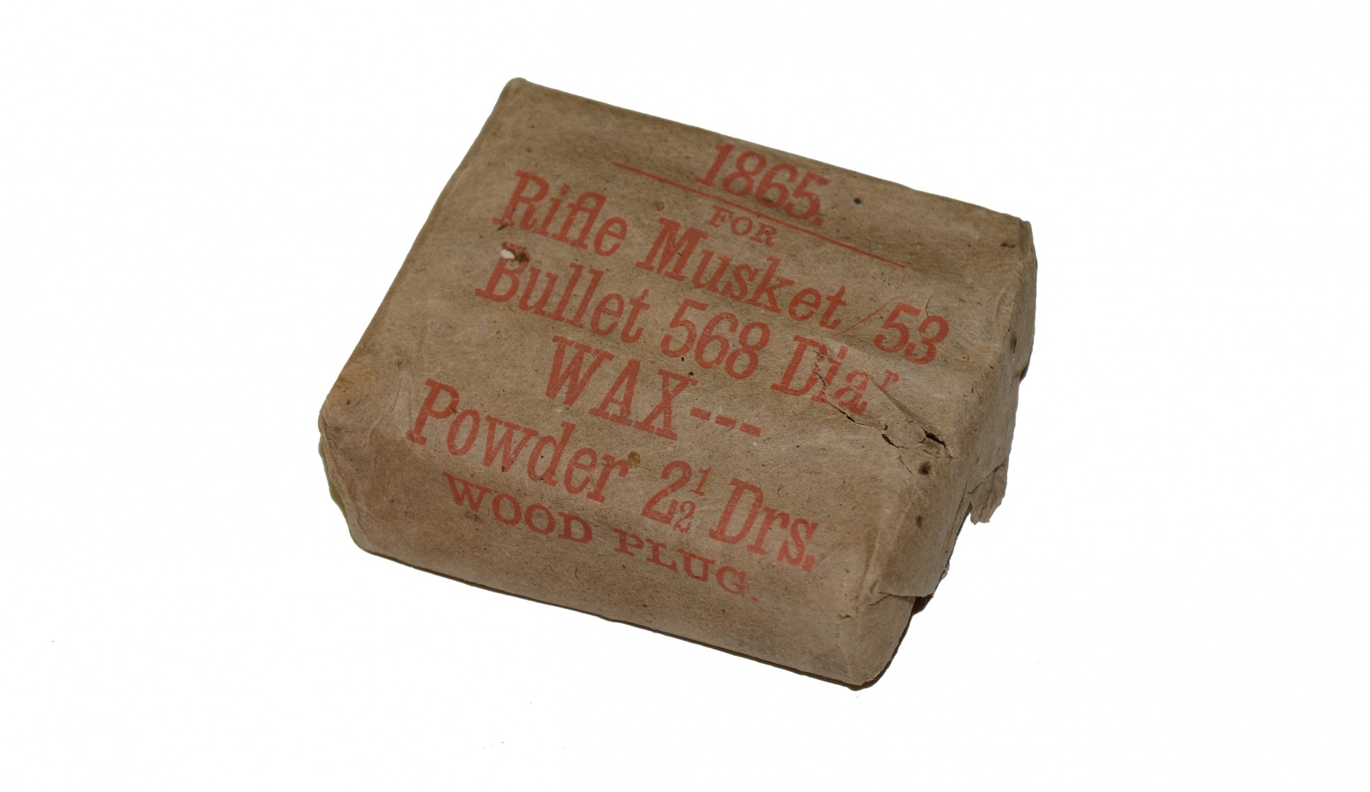 ORIGINAL, COMPLETE AND UNOPENED PACKAGE OF ‘ENFIELD’.577 CALIBER PAPER ...
