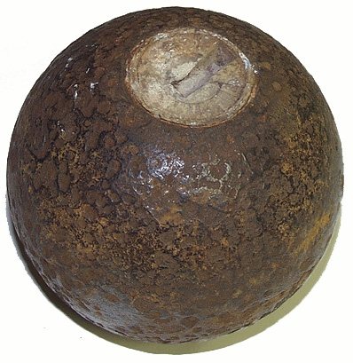 U.S. 4.52 INCH 12-POUND CASE SHOT SHELL FOUND IN REYNOLDS' WOODS ...