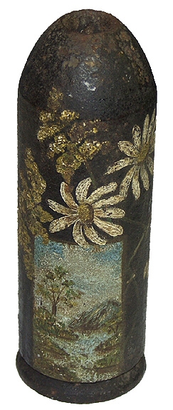 CONFEDERATE 3-INCH SMOOTH READ SHELL FOUND IN REYNOLD'S WOODS ...