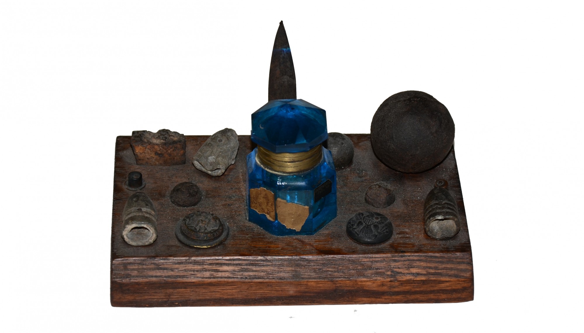 GETTYSBURG RELIC DESK SET BY JOHN GOOD — Horse Soldier