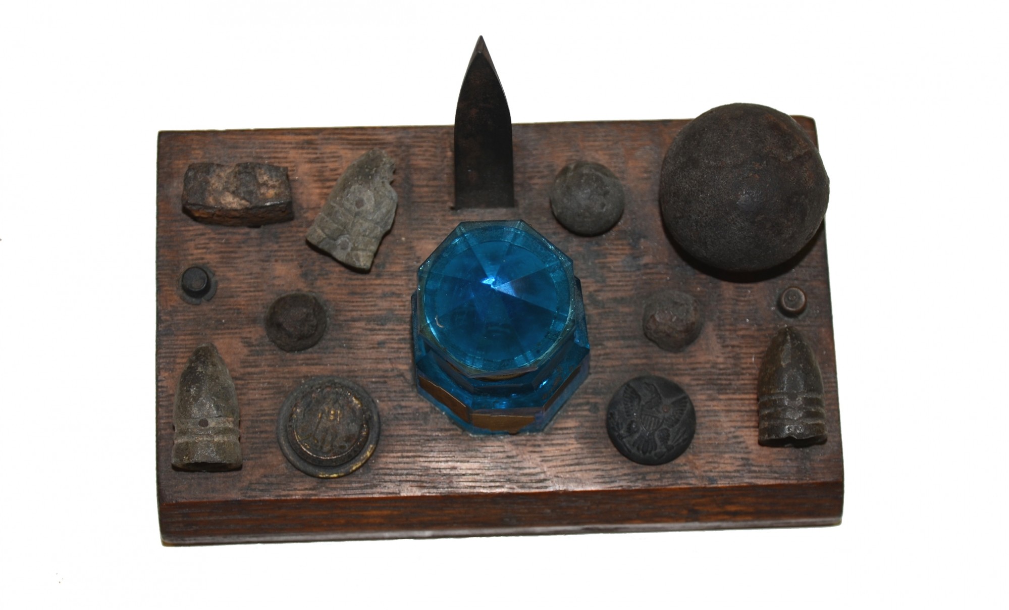 GETTYSBURG RELIC DESK SET BY JOHN GOOD — Horse Soldier