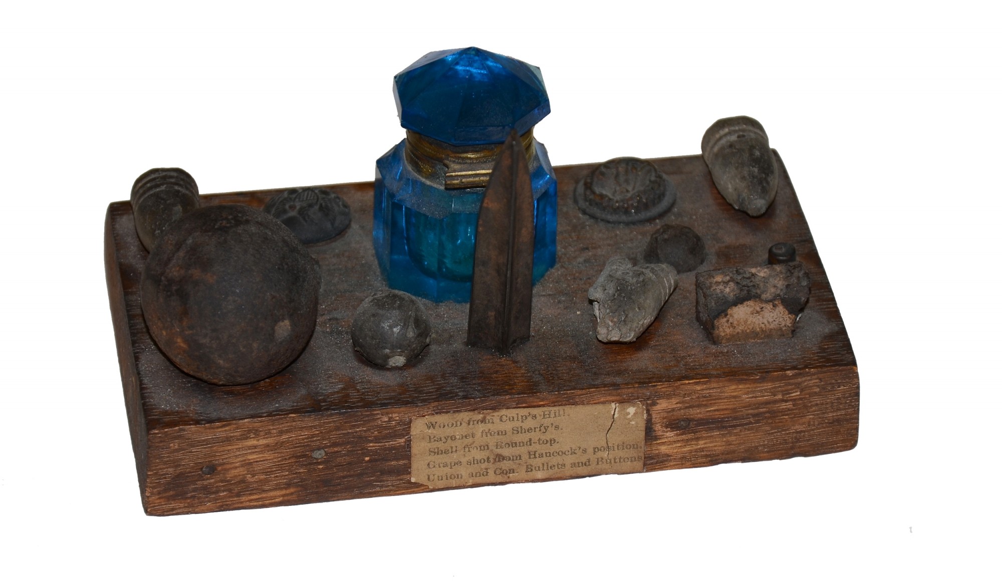 GETTYSBURG RELIC DESK SET BY JOHN GOOD — Horse Soldier