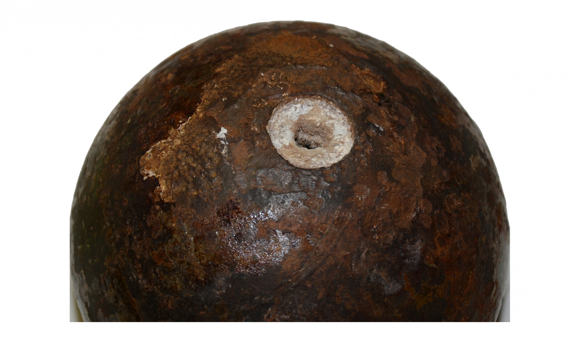 CONFEDERATE 5.68-INCH 24-POUNDER SPHERICAL SHELL — Horse Soldier