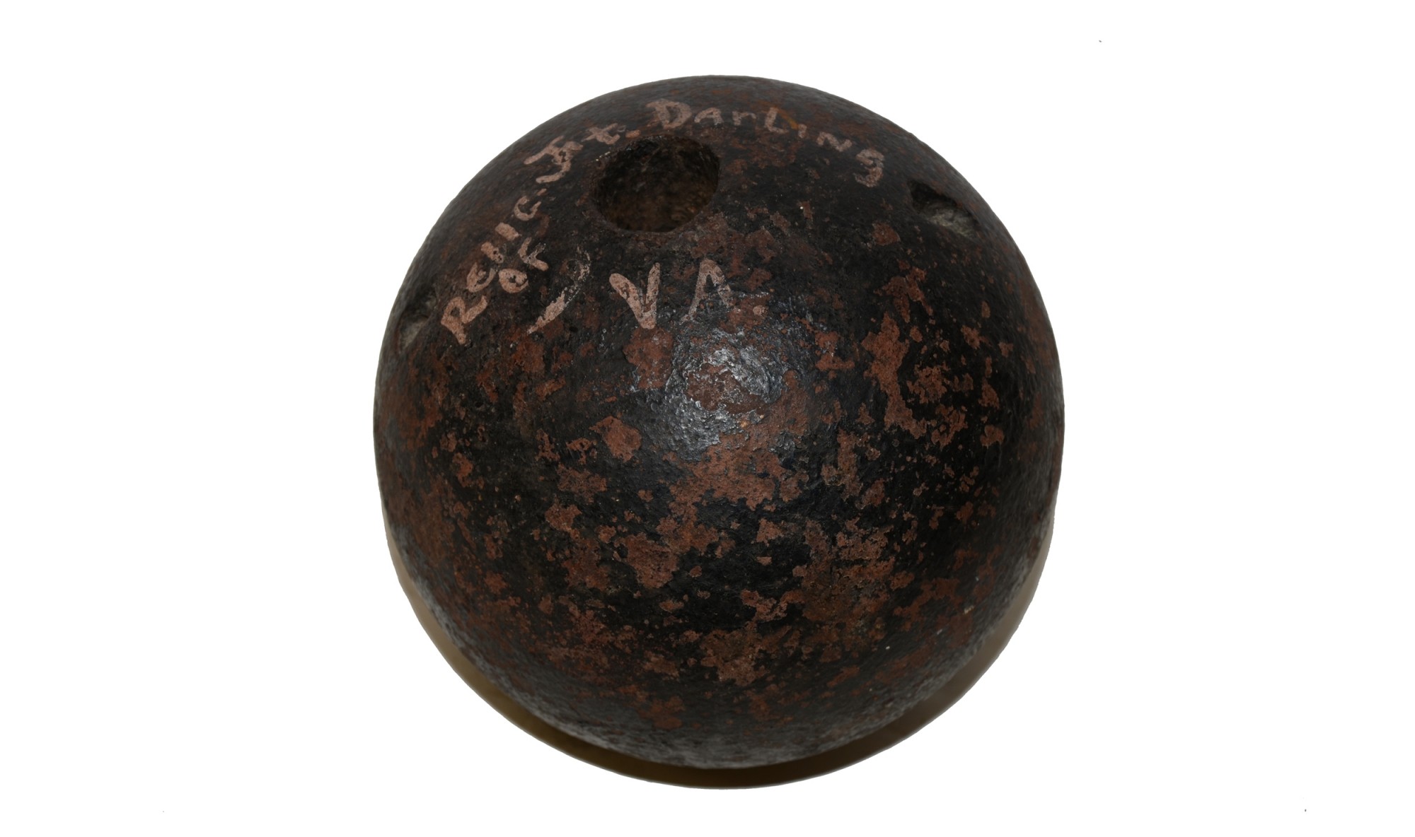 US 8 INCH NAVAL SPHERICAL MORTAR SHELL FROM OLD MUSEUM / GAR POST ...