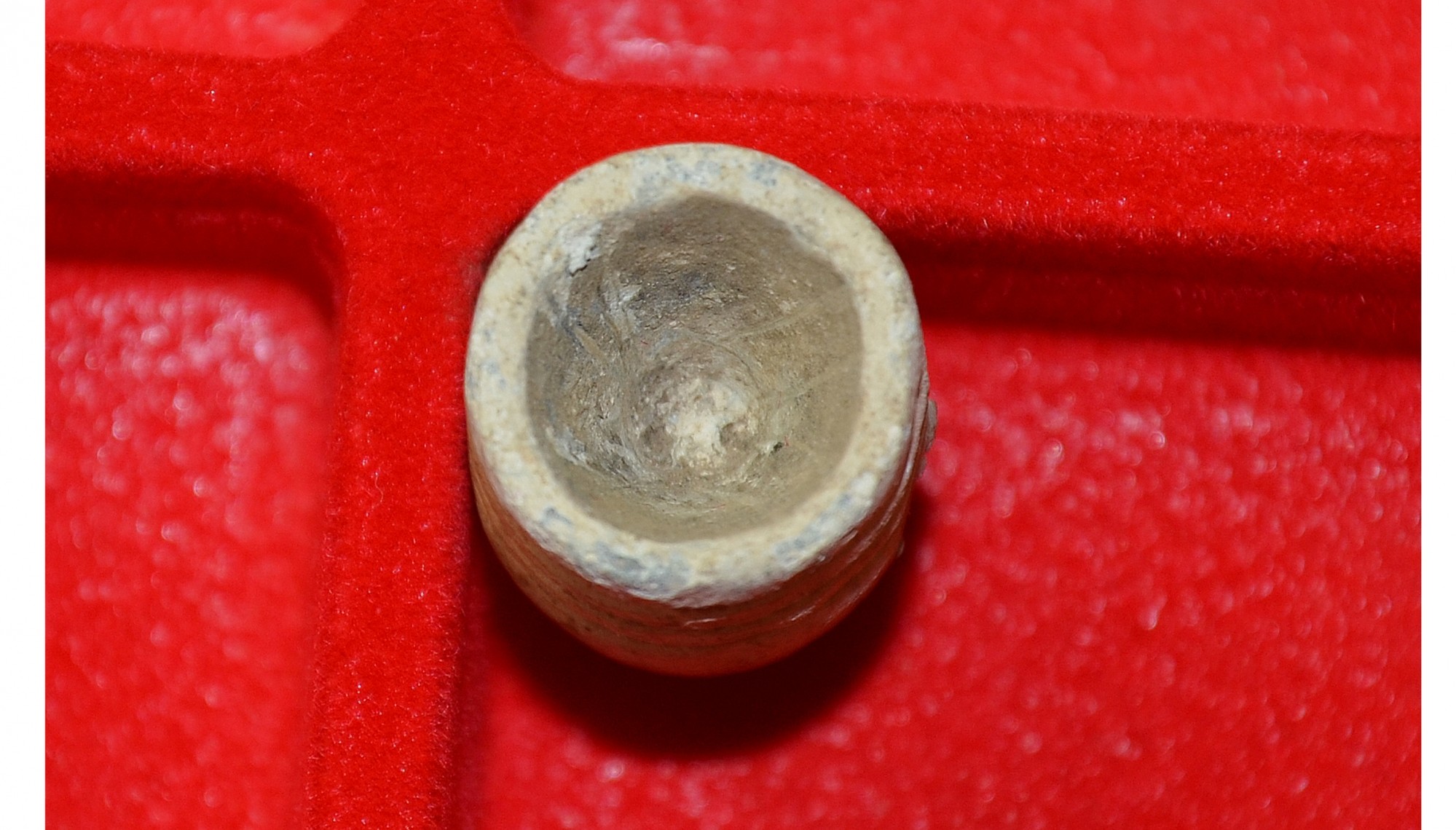 DROPPED .58 MINIE BALL WITH A STAR IN THE BASE FROM THE WHEATFIELD ...