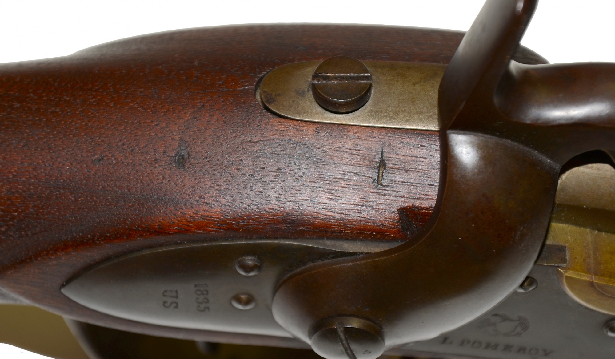 POMEROY M1816 CONTRACT MUSKET ALTERED TO PERCUSSION — Horse Soldier