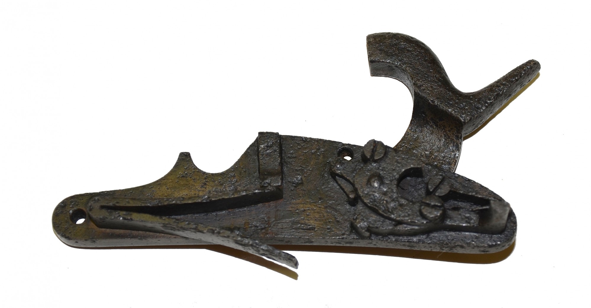 VERY NICE MODEL 1861 LOCK PLATE FROM COLD HARBOR — Horse Soldier