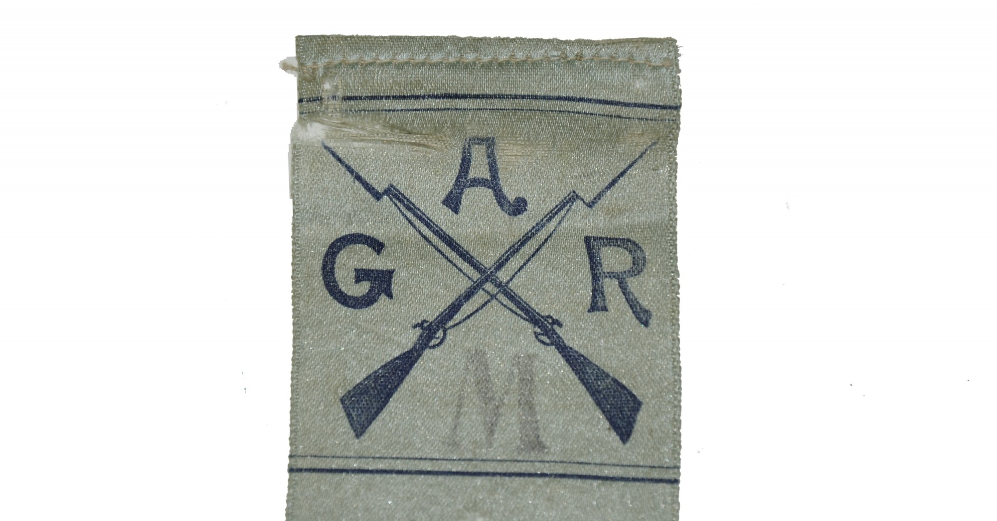 GAR RIBBON FOR 100TH PENNSYLVANIA — Horse Soldier