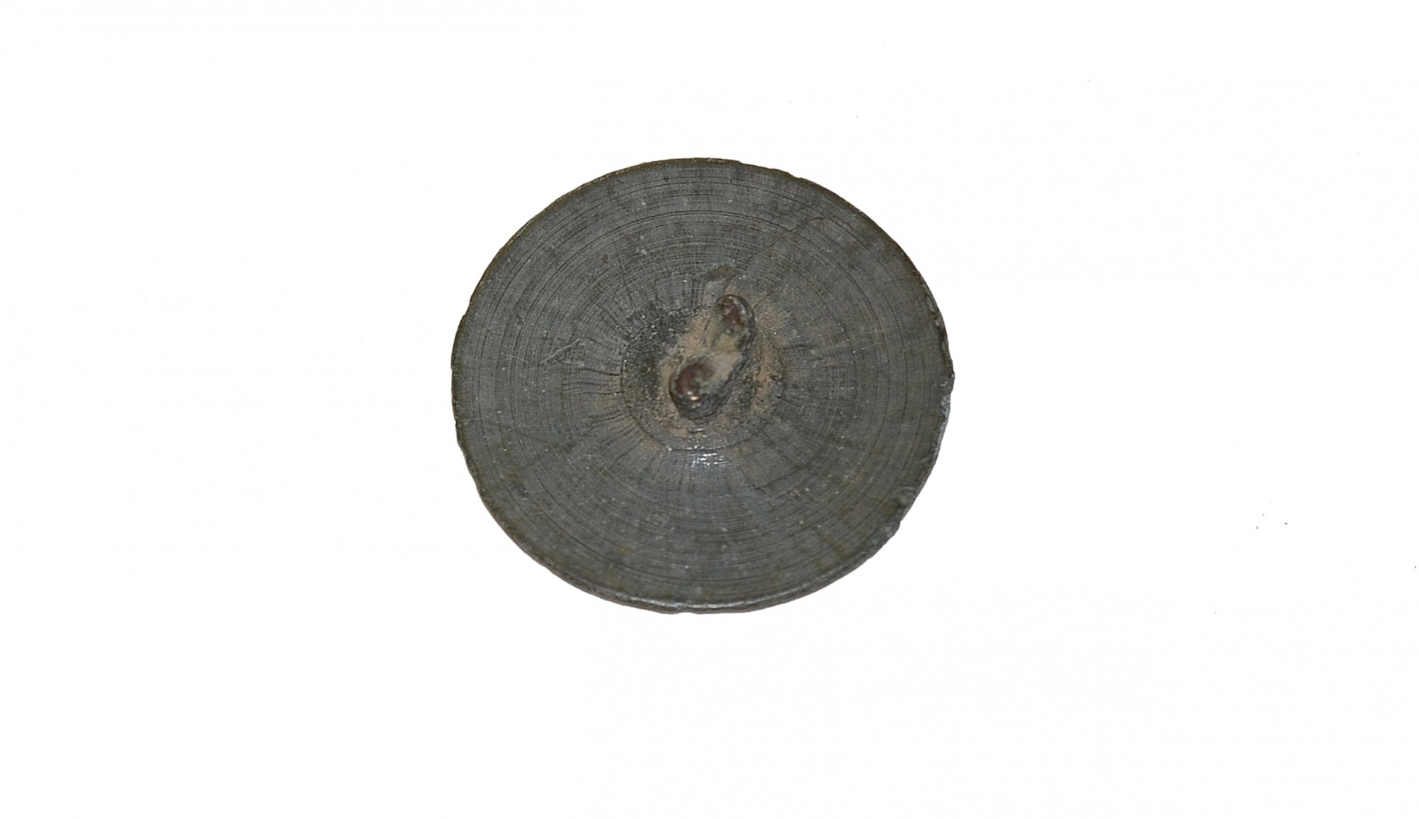 COLONIAL PEWTER COAT BUTTON — Horse Soldier
