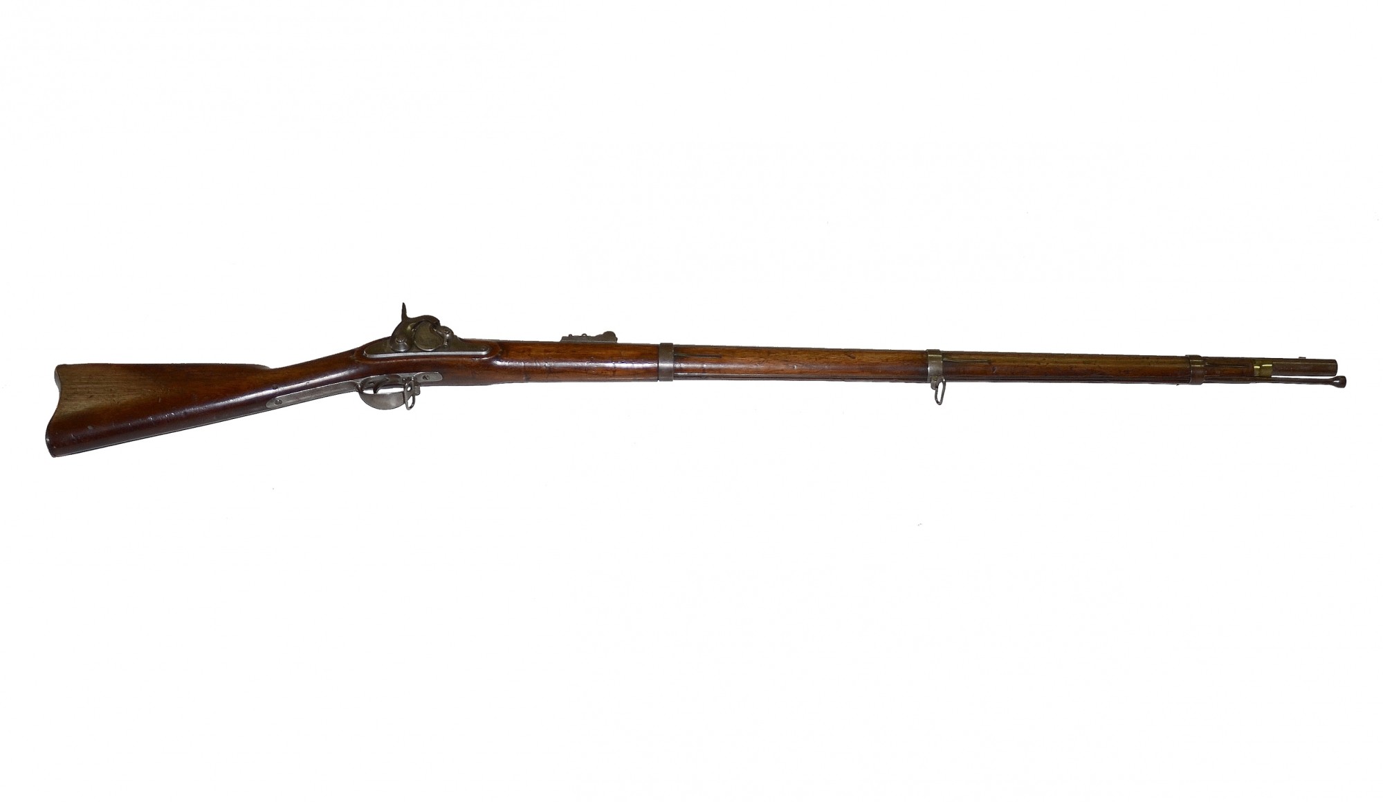 HARPERS FERRY M1855 PERCUSSION RIFLE-MUSKET, DATED 1858 — Horse Soldier